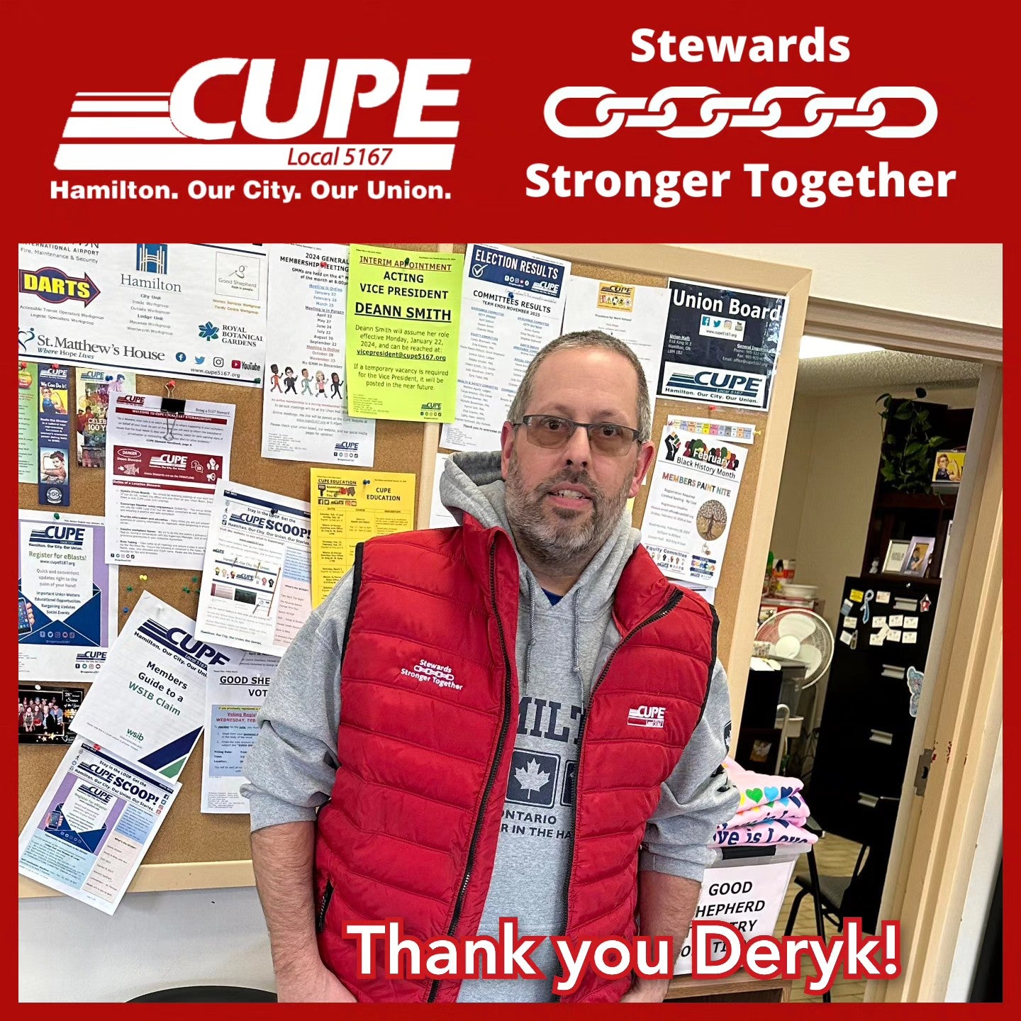 Who's My Steward - CUPE Local 5167