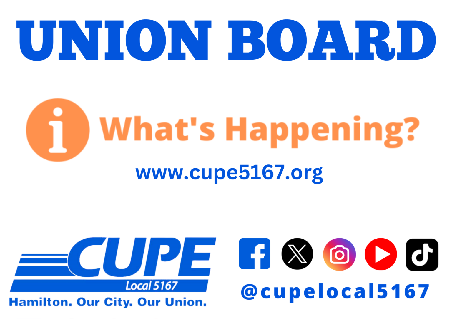 Member Employee Supports - CUPE Local 5167