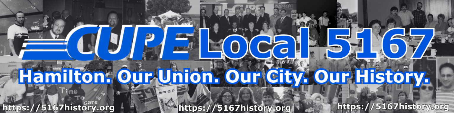 Our History - CUPE Local 5167