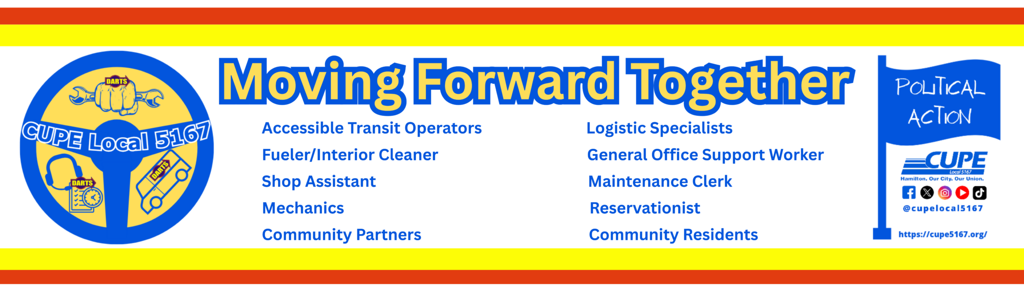 DARTS - Moving Forward Together - CUPE Local 5167